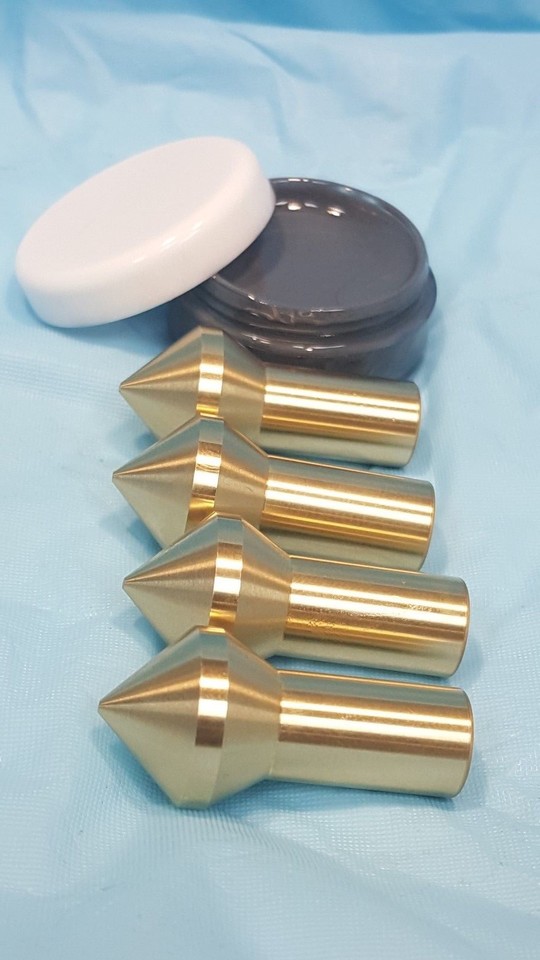 Gunsmith Tools-4 Brass Muzzle Laps-Rifle Or Pistol Crowning Kit ...