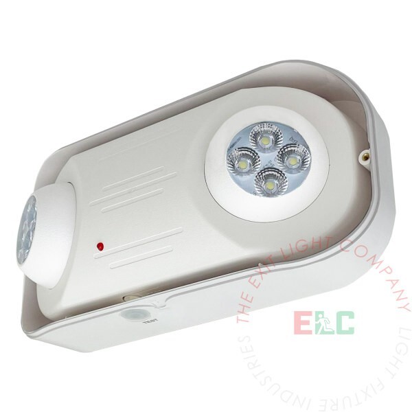 Elm2 Emergency Light LFI Lights | Bright Oval Emergency Light | White ...