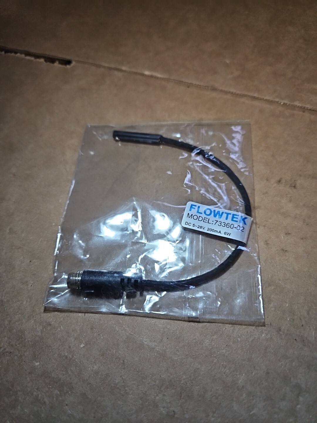 BRAND NEW Flowtek 73360-02 Sensor 5-28 VDC CYLINDER SENSOR US SELLER ...