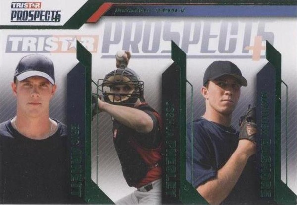 2009 TRISTAR Prospects Plus - Draftmates Green #91 Josh Phegley, Eric ...