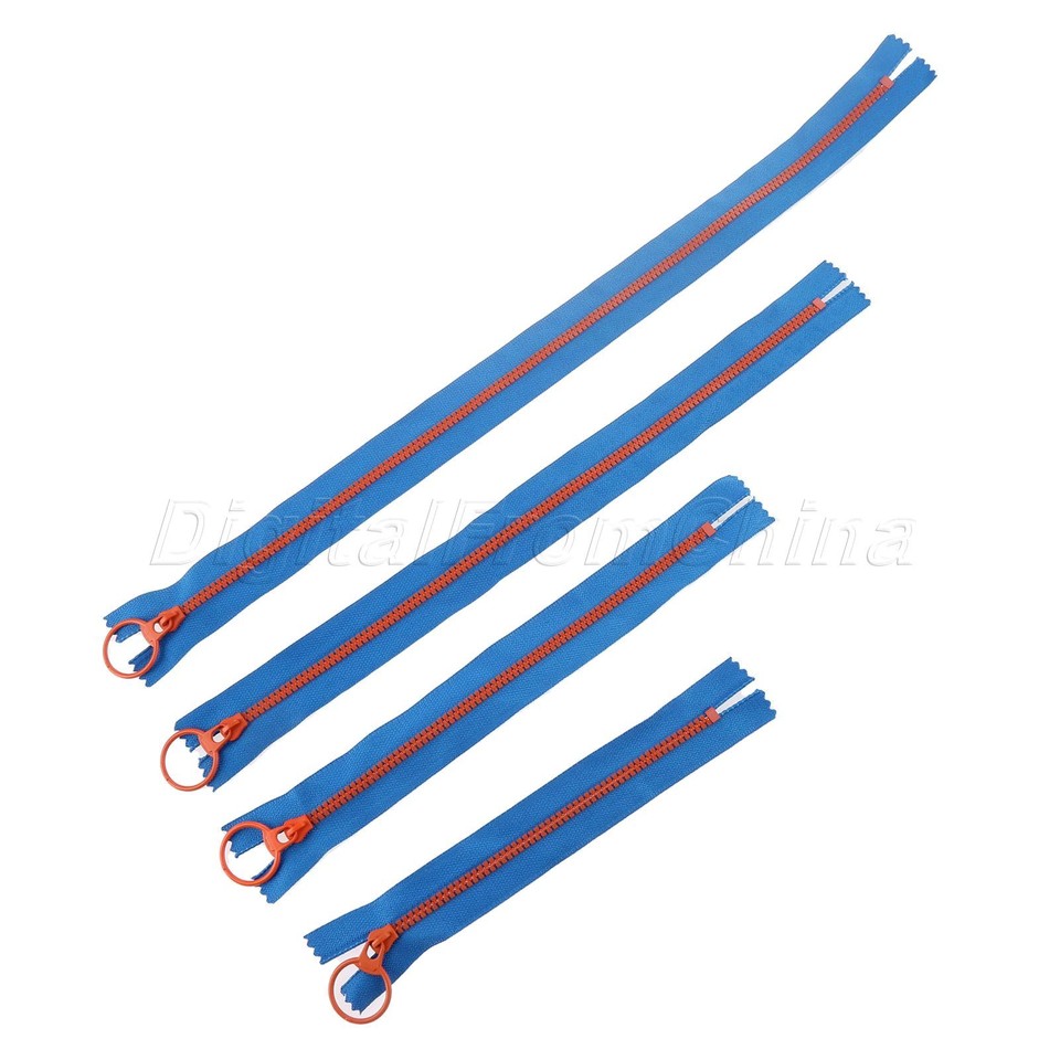 10pcs Zip Zipper Closed End Hanging Ring Puller Sewing Accessories 15 ...