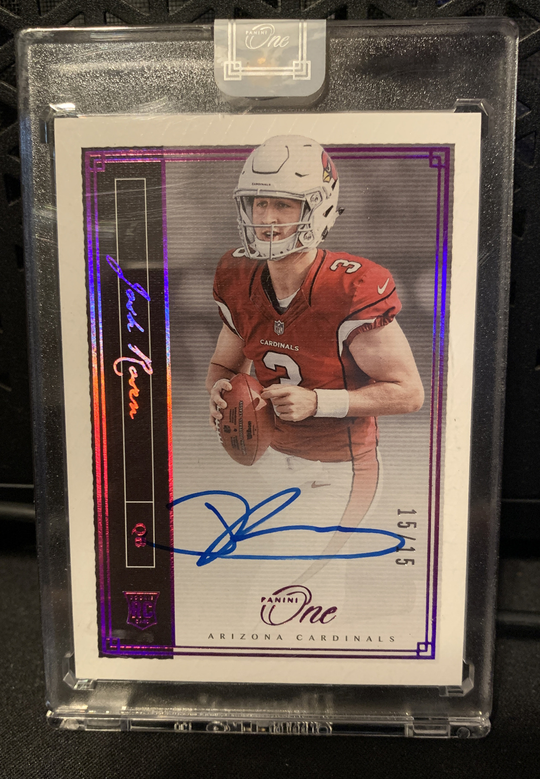 2018 Panini One Josh Rosen Rookie On-Card Autograph SSP 15/15 - Sealed ...