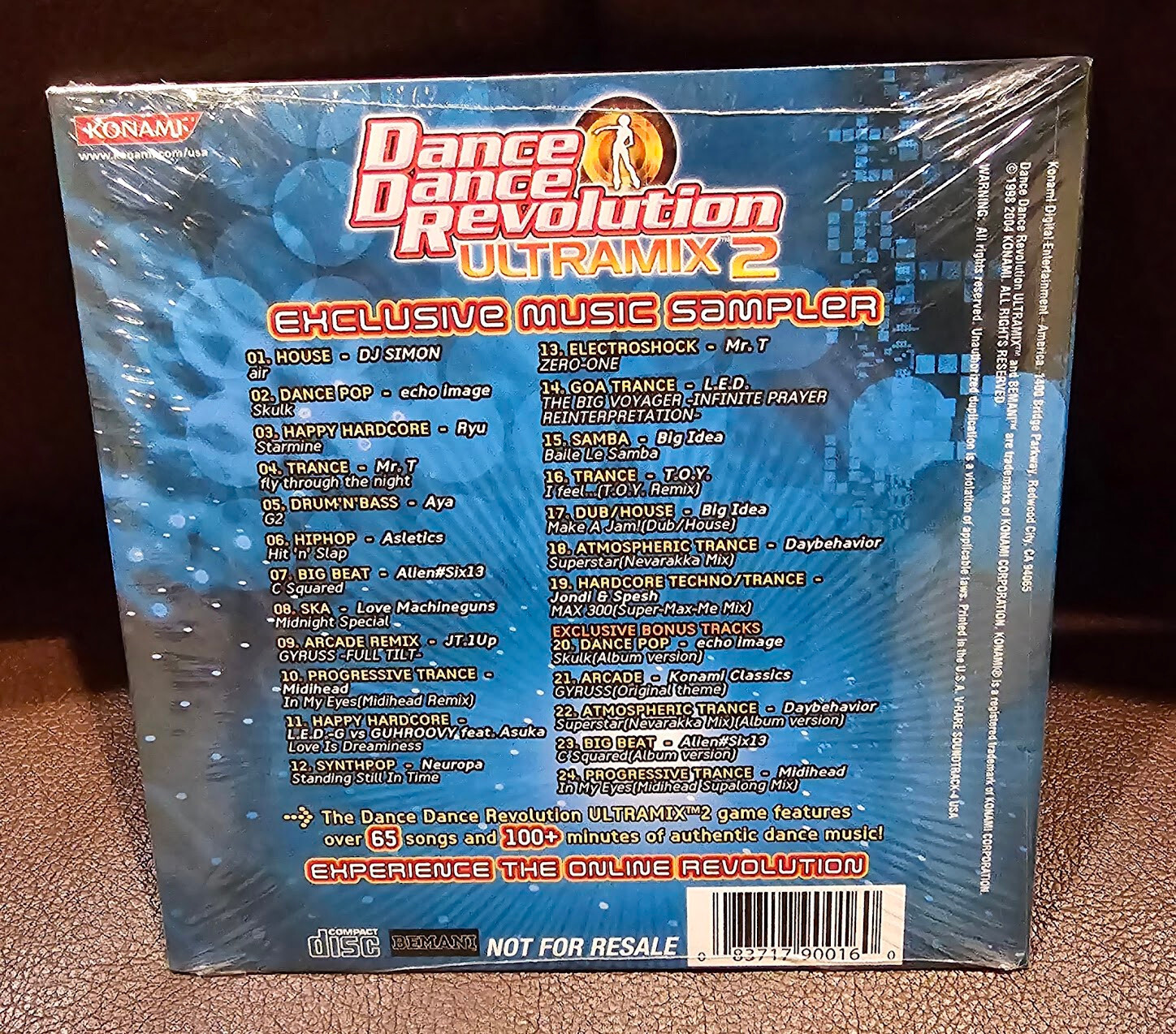 Dance Dance Revolution Ultramix 2 Limited Edition Music Sampler DDR CD *NEW* | eBay