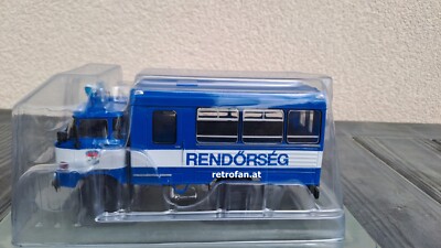 Ifa W50 LKW Polizei Truppentransporter DeAgostini 1:43 nicht 1:72 mit ...