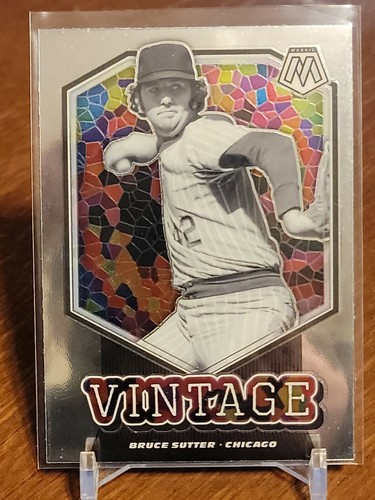 Bruce Sutter 2021 Panini Mosaic Baseball V9 Vintage Chicago Cubs | eBay