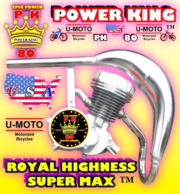 MONSTER 66cc/80cc 2-STROKE 66cc/80cc MOTORIZED BIKE ENGINE ONLY FOR DIY ...