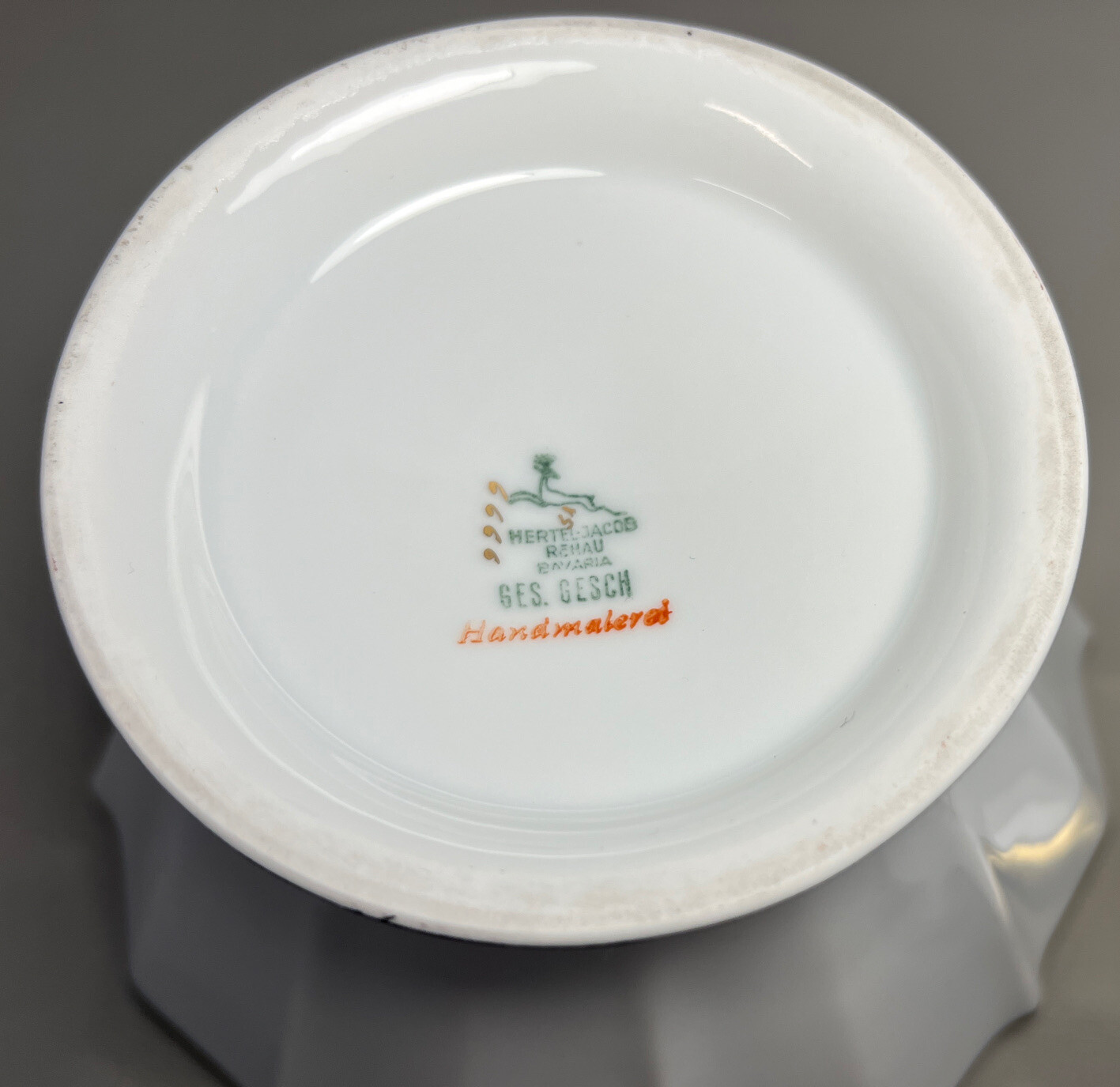 Hertel Jacob Rehau | Bonboniere Deckeldose | ART DECO | Handmalerei ...