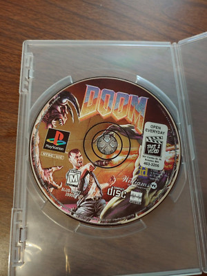Doom PlayStation 1 PS1 Disc Only - Tested & Working w Case Take 2 Video ...