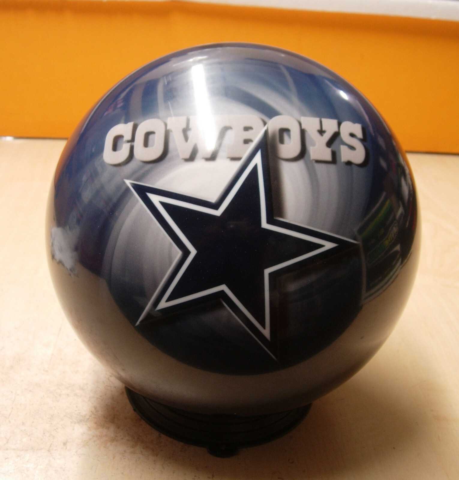 F 12 pounds Bowling Ball OTBB Viz-A-Ball NFL 2013 Dallas COWBOYS | eBay