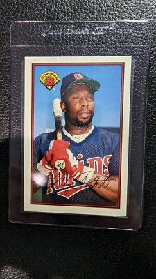 1989 BOWMAN TIFFANY #162 KIRBY PUCKETT MINNESOTA TWINS HOF | eBay