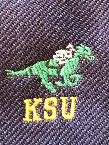 Vintage Blue Smith & Logsdon KSU Kentucky State Thorobreds Neck Tie | eBay