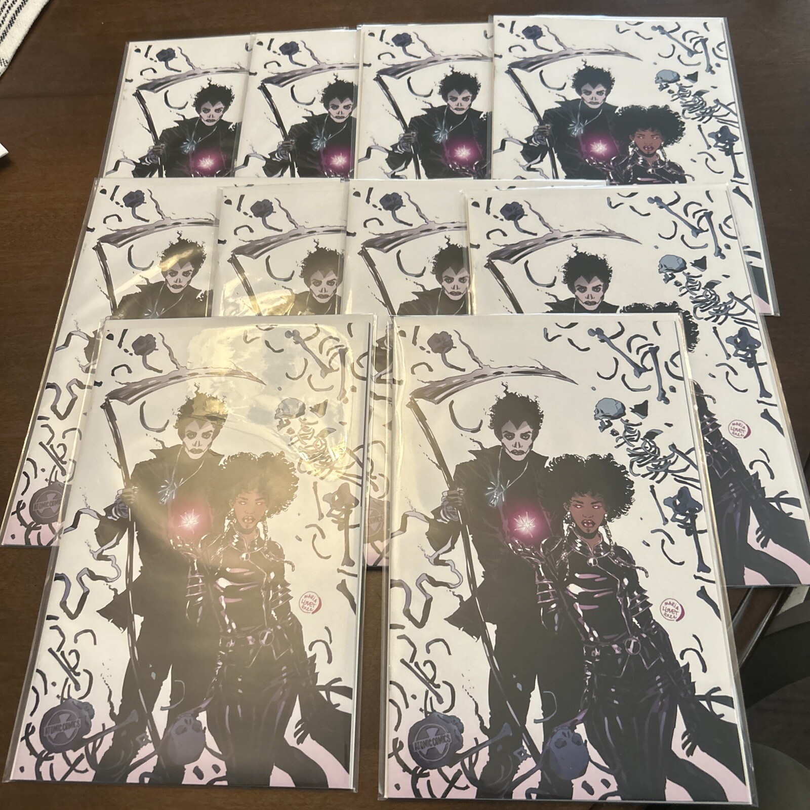 Book of Shadows 1 RARE Atomic Comics Variant Valiant SHADOWMAN Lot Of ...