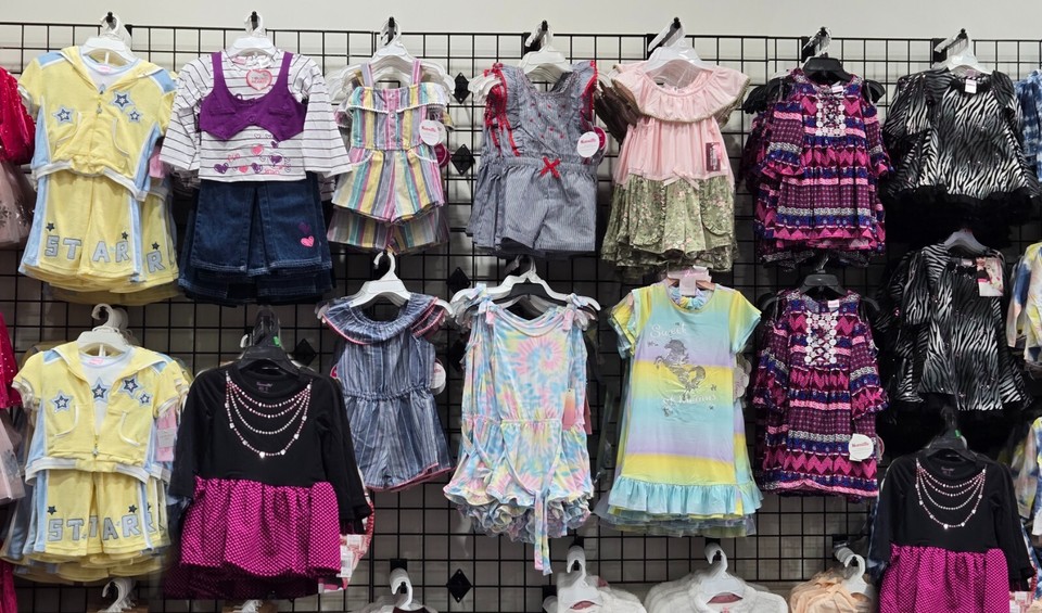 Wholesale Bulk Clothing Lot Kids Girls Dress ALL Brand New Mixed box ...