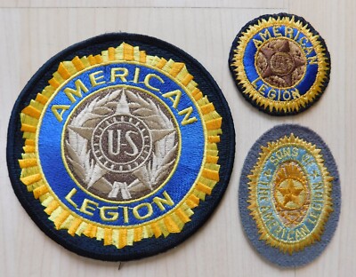 AMERICAN LEGION & SONS OF THE AMERICAN LEGION PATCH LOT | eBay