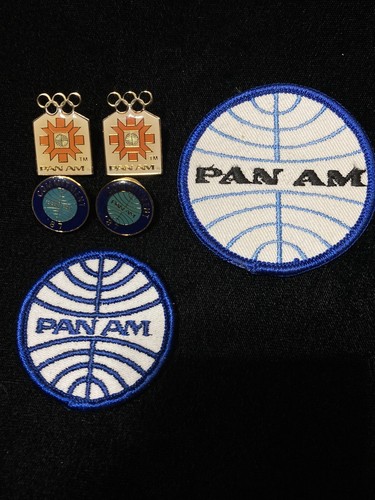 Pan Am Airlines Pin and Patches Lot | eBay
