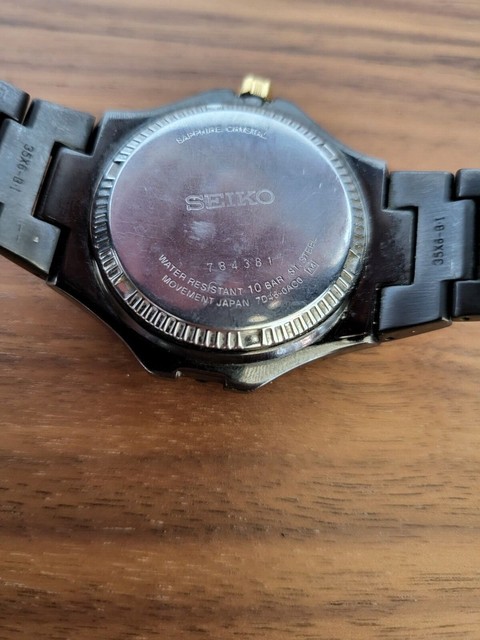 Seiko Coutura Men's Black Watch - SNP017 for sale online | eBay