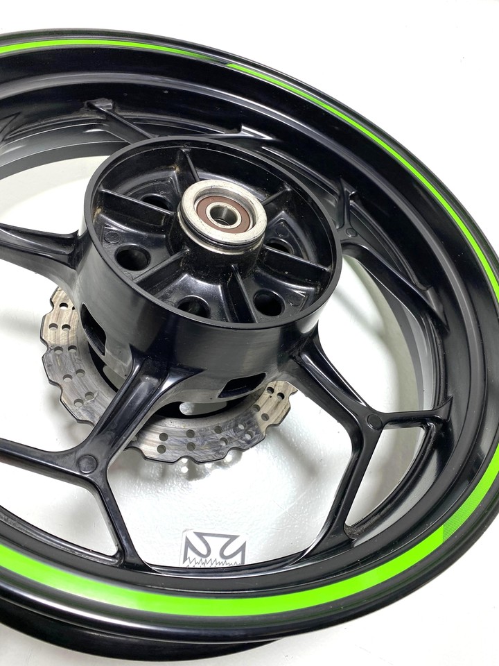 2016 13 14 15 16 17 KAWASAKI NINJA 300 EX300 REAR WHEEL RIM & ROTOR ...