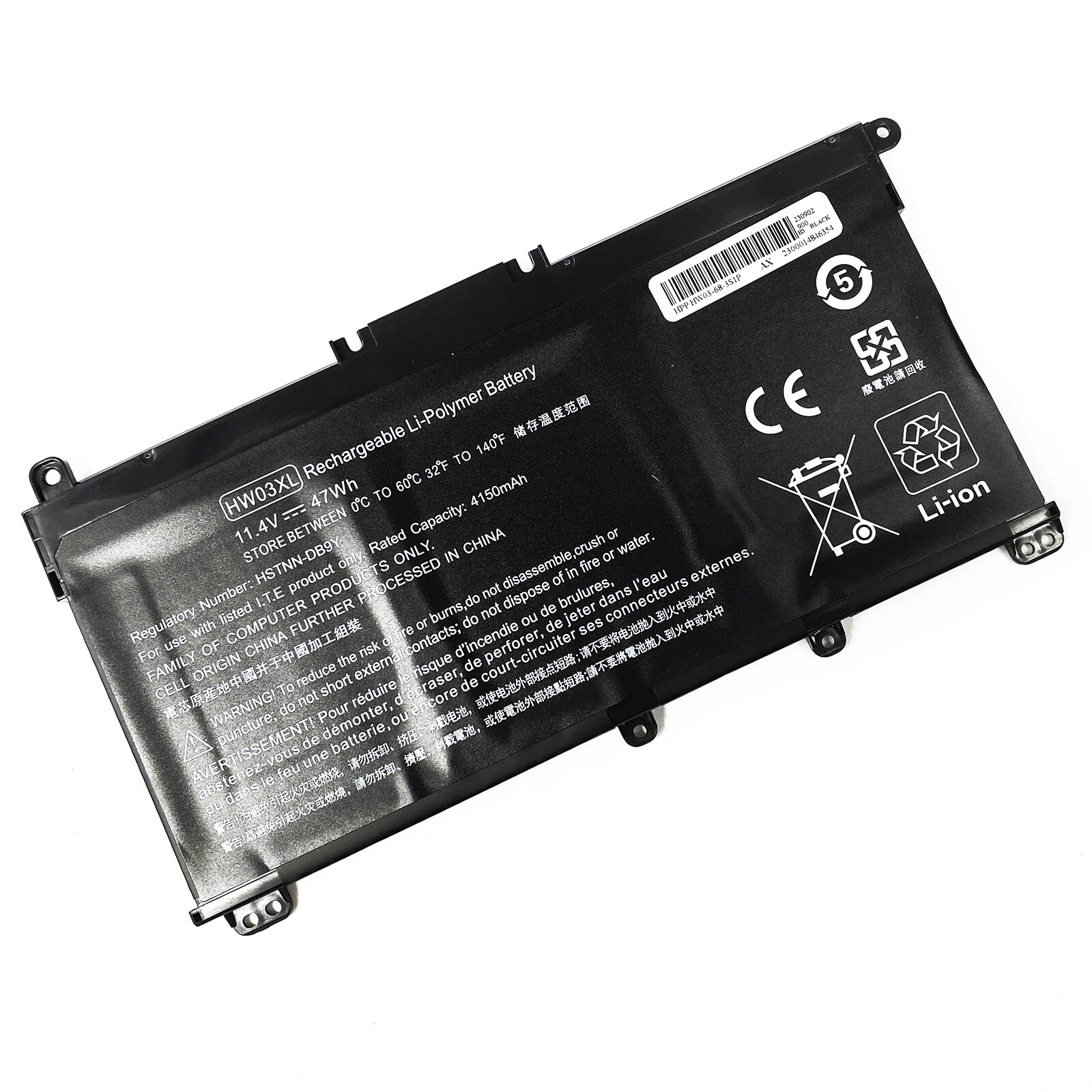 HW03XL Battery for HP Pavilion 15-EG0144UR 15-EG1038TU 15-EG1006TX ...