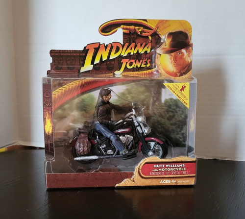 Mutt Williams with Motorcycle Crystal Skull 2008 INDIANA JONES Hasbro ...