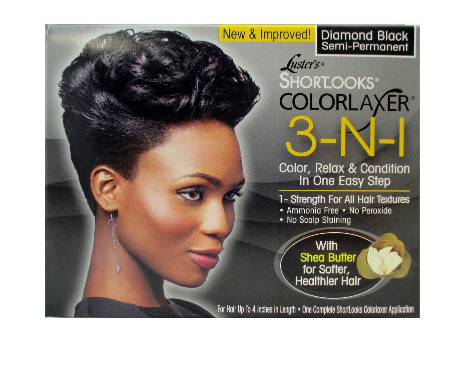 Luster’s Shortlooks ColorLaxer 3-N-1 Hair Relaxer Kit Colour, Relax ...