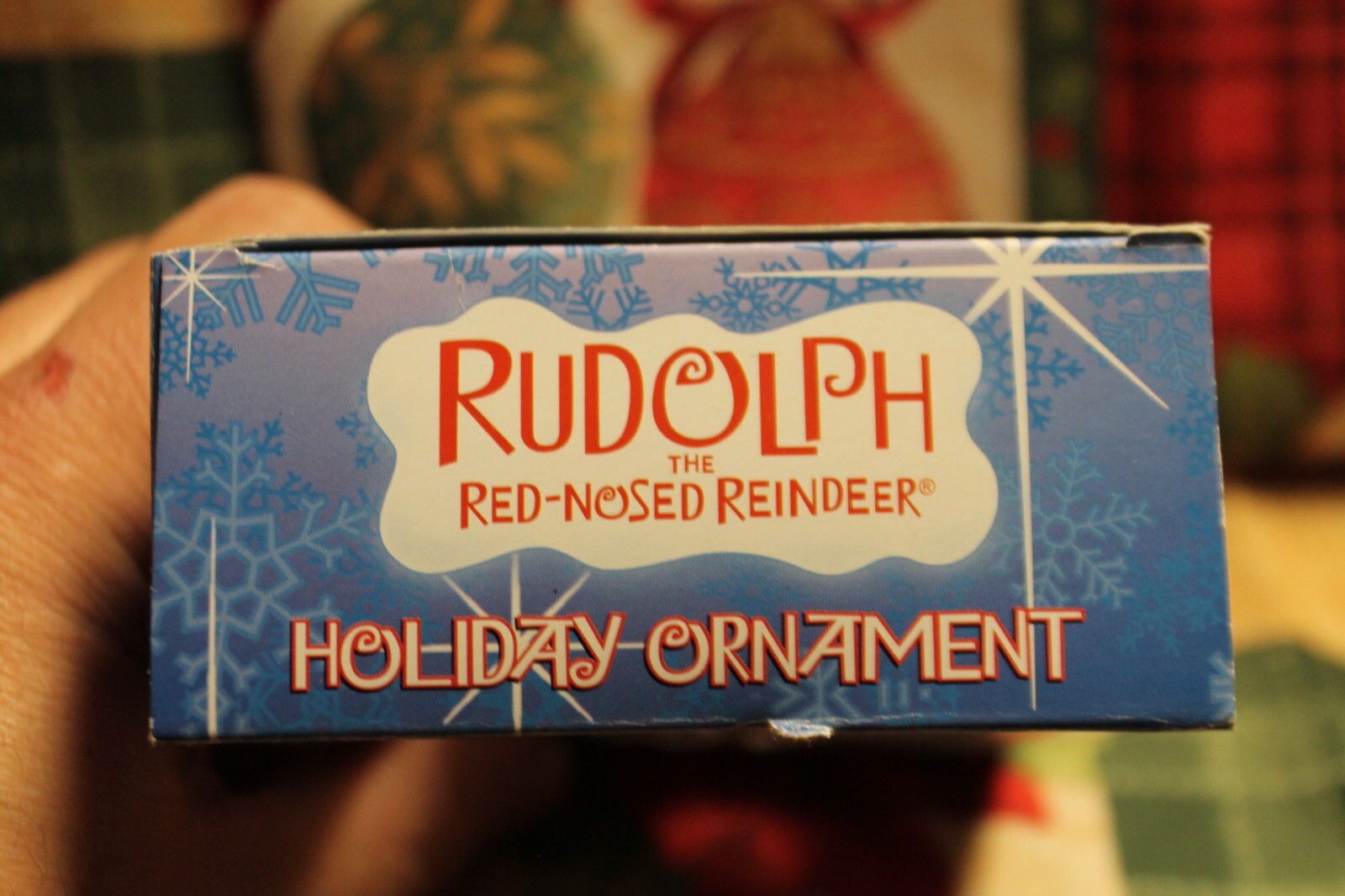 RUDOLPH Red-Nosed REINDEER Enesco CHRISTMAS Ornament KRIS KRINGLE Santa ...