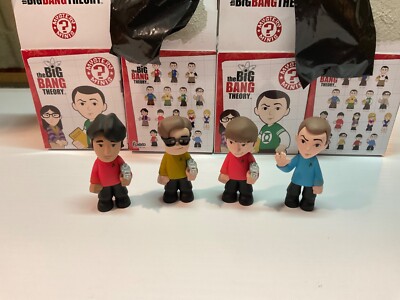 Funko Mystery Mini Big Bang Theory Star Trek Sheldon Leonard Howard Raj ...