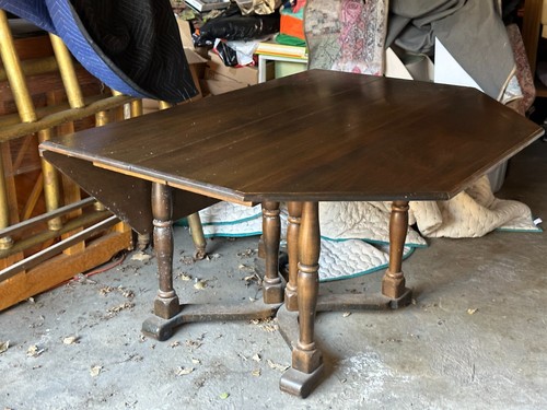Antique Sprague Carleton Maple Dining Table w/ 2 Leaves and 4 Chairs | eBay