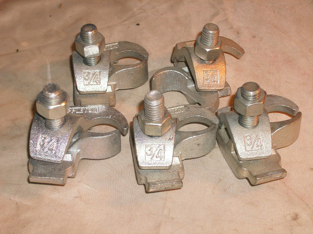 APPLETON PC75ET K CLAMP EDGE TYPE CLIP MALLEABLE IRON - LOT OF 5 | eBay