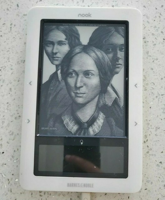 Barnes & Noble Nook 1st Edition 2GB, Wi-Fi, 6in - White/Gray for sale ...