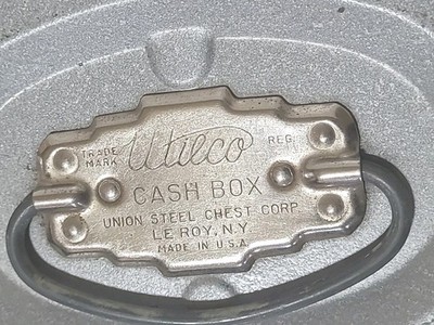 Utilco Cash Box, Vintage Union Steel, No Key | eBay