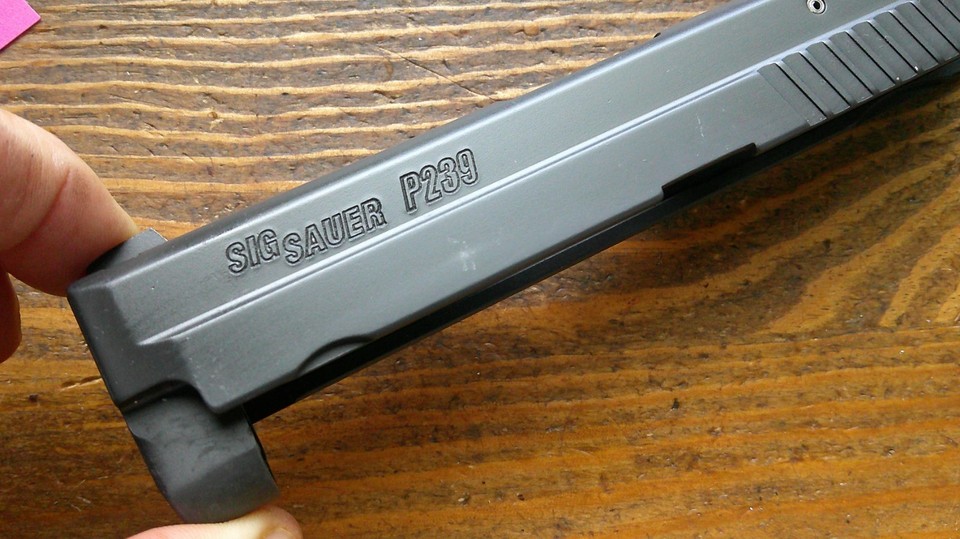 Sig Sauer P239 Slide W Sights Extractor Firing pin 9MM Very Good | eBay