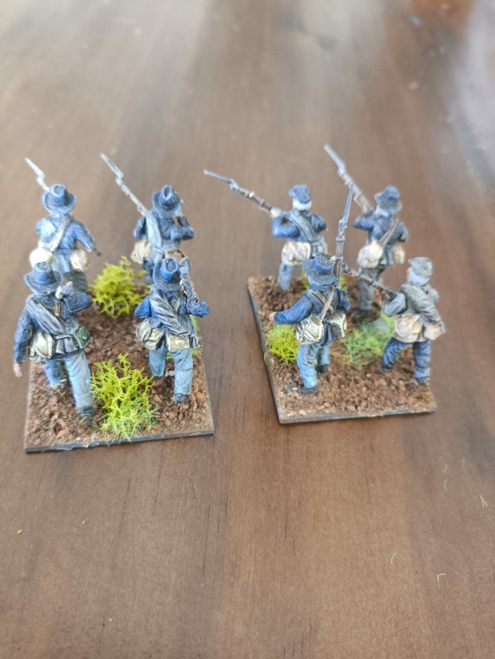 Perry Miniatures ACW AMERICAN CIVIL WAR 28mm PROPAINTED UNION INFANTRY ...