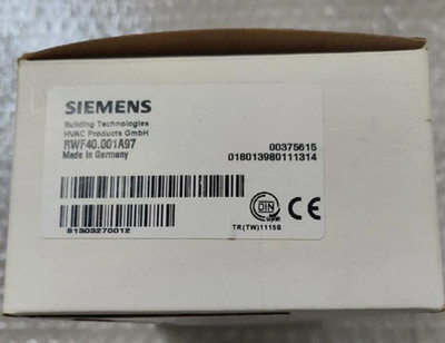 New Siemens RWF40.001A97 Temperature Controller | eBay