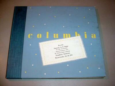 EMMANUEL FEURMANN & MALCOLM SARGENT (4) 12" 78 RPM SET Haydn Concerto D ...