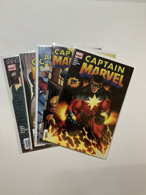 Captain Marvel 1 2 3 4 5 lot run set Near Mint Nm Marvel | eBay