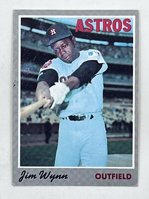 Jim Wynn 1970 Topps #60 Sports MLB Houston Astros Vintage Trading Card ...