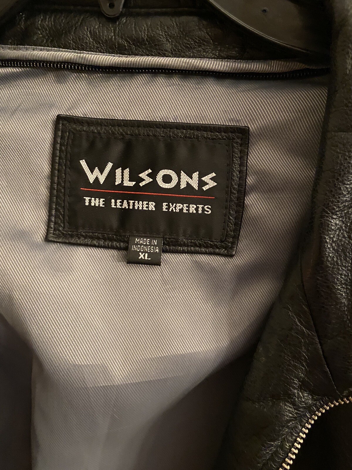 WOMEN'S WILSON LEATHER JACKET XL - Gem