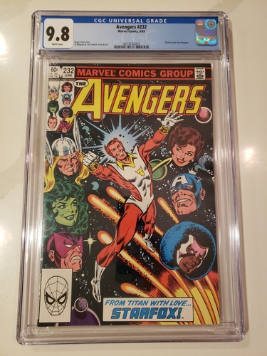 Avengers 232 CGC 9.8 Marvel Comics 1983 Starfox | eBay