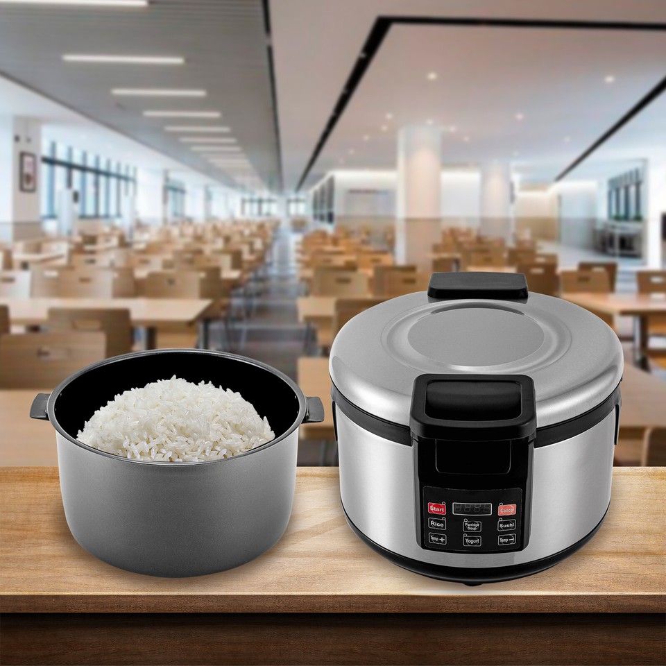 19L Commercial Rice Stainless Steel Electric Rice Warmer Soup Porridge ...