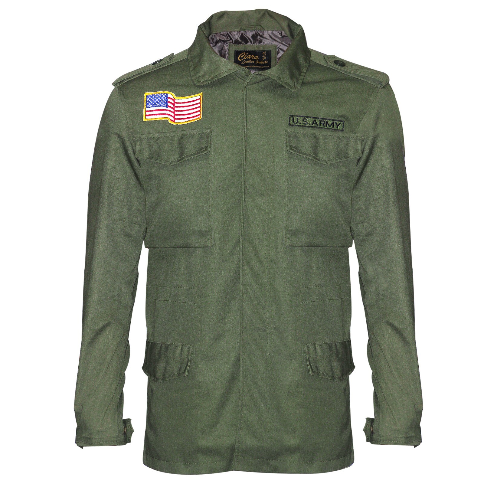 MENS JOHN RAMBO M65 FIELD JACKET FIRST BLOOD US ARMY COMBAT COTTON ...