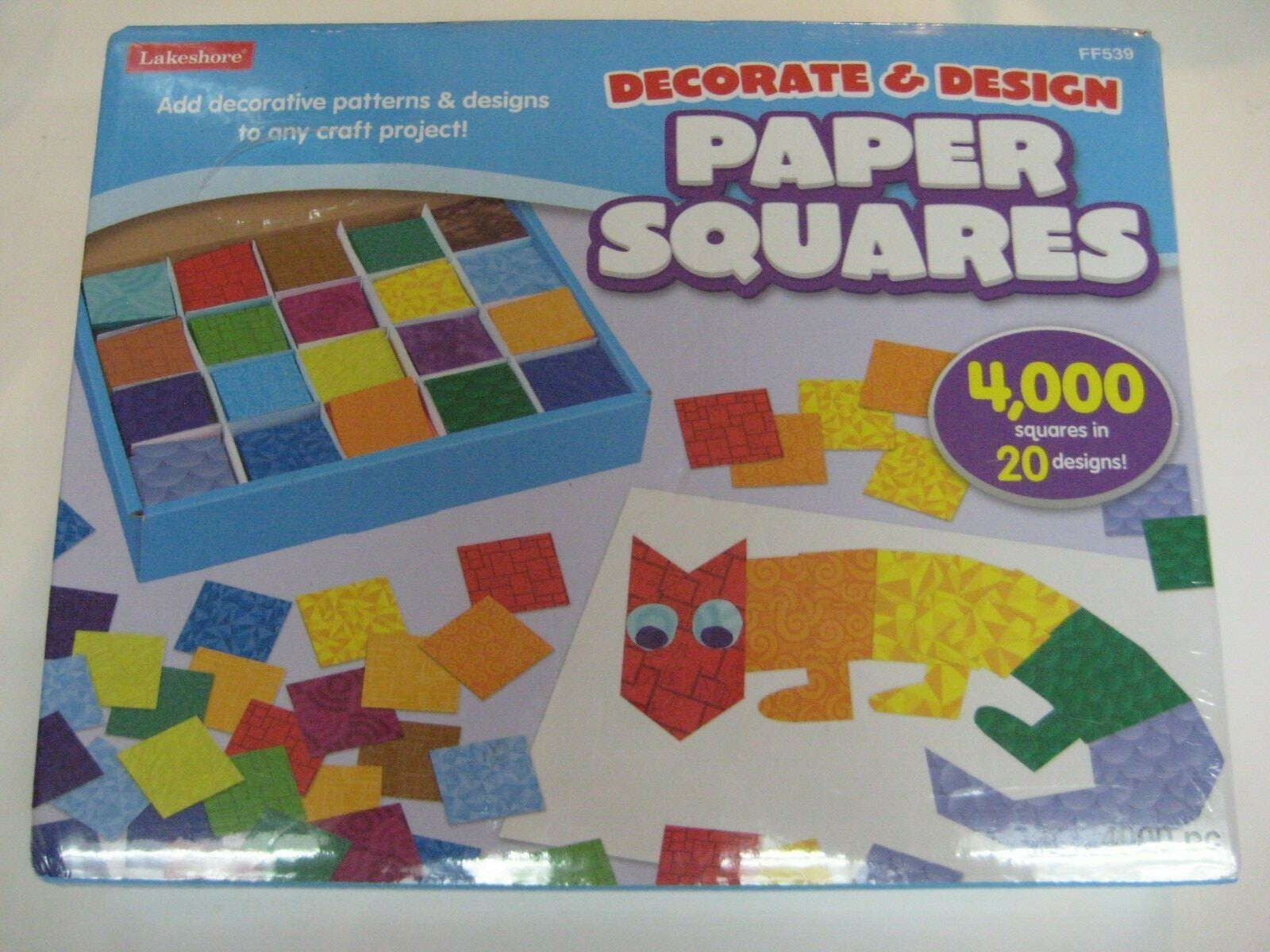 Lakeshore Decorative & Design Paper Squares - Item # FF539 for sale ...