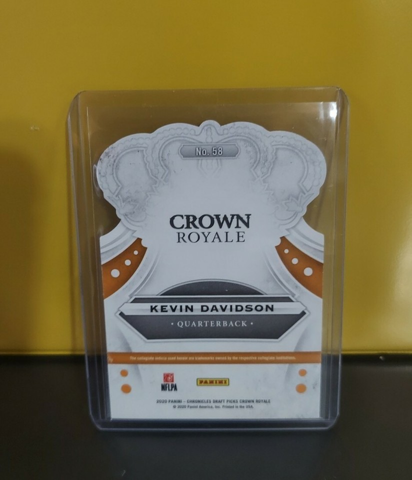 Kevin Davidson 2020 Panini Chronicles Draft Picks Crown Royale ...