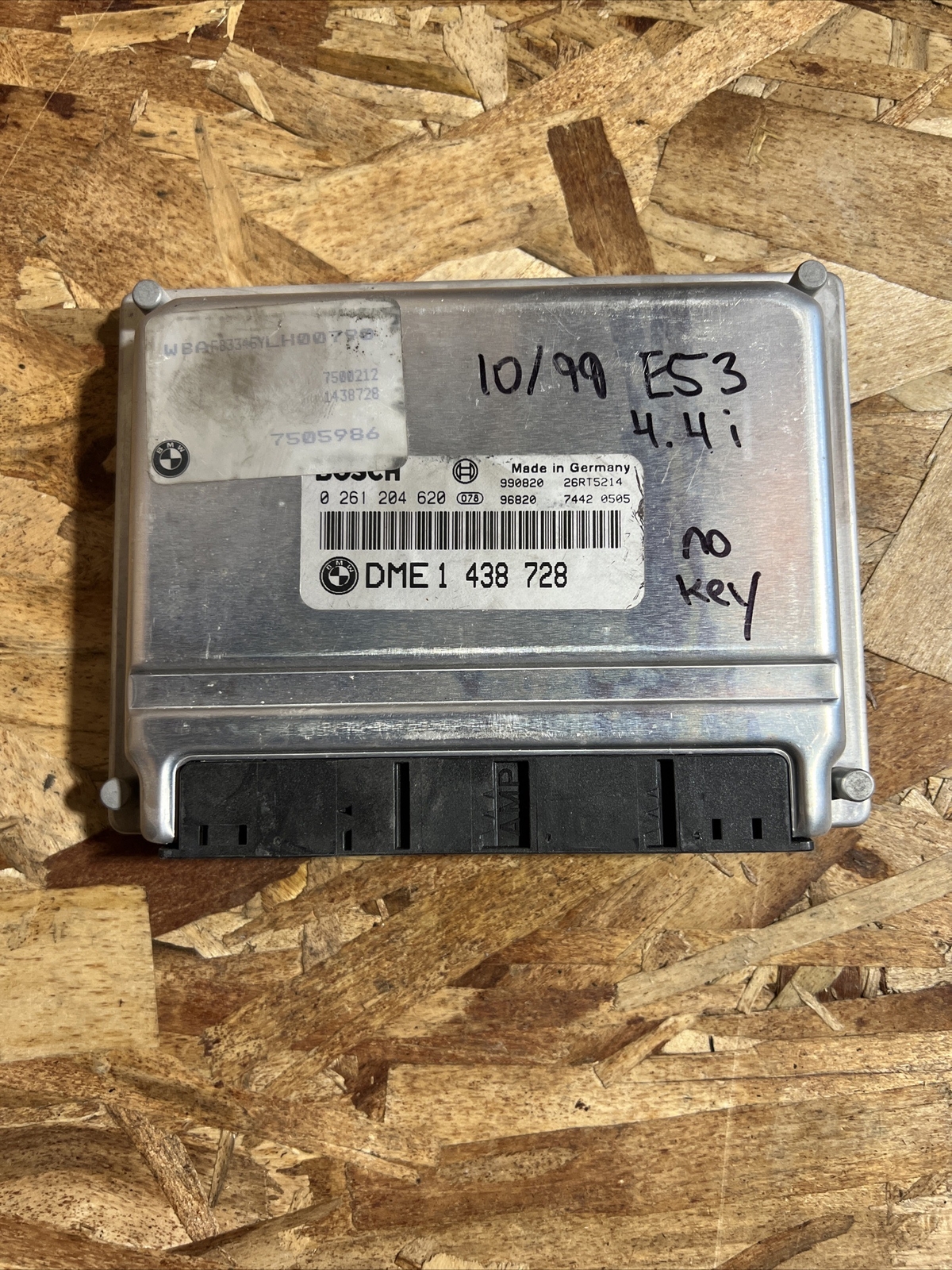 OEM BMW E39 E53 540I X5 ECU DME 1 438 728 1438728 Bosch 0261204620 | eBay
