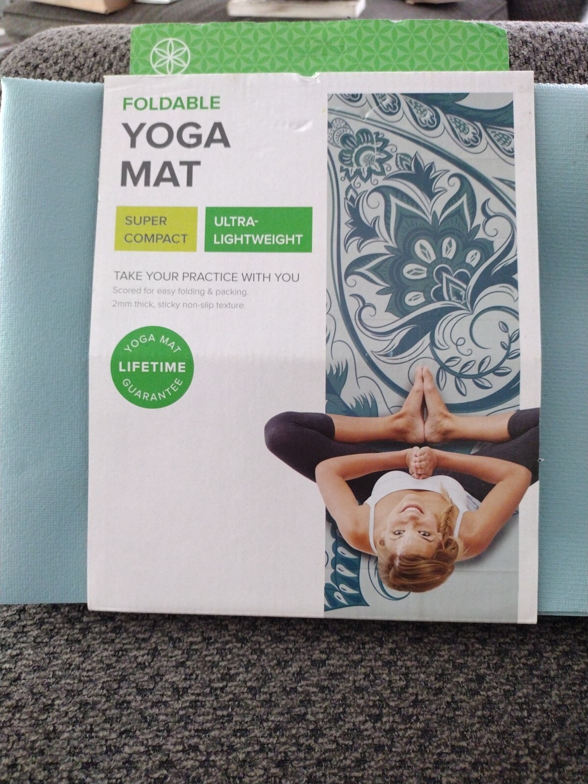 GAIAM FOLDABLE YOGA MAT | eBay