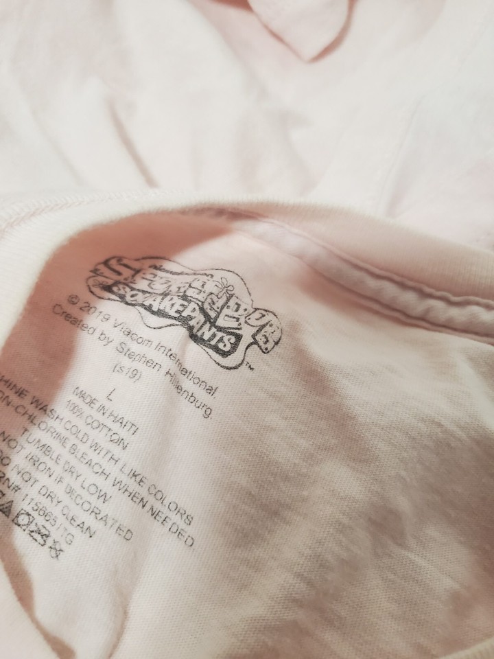 Patrick Star Meme Novelty T-shirt Pink Devious Naughty Size Large L | eBay