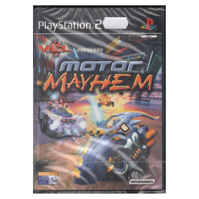 Motor Mayhem Video Game PLAYSTATION 2 PS2 Infogrames Sealed | eBay