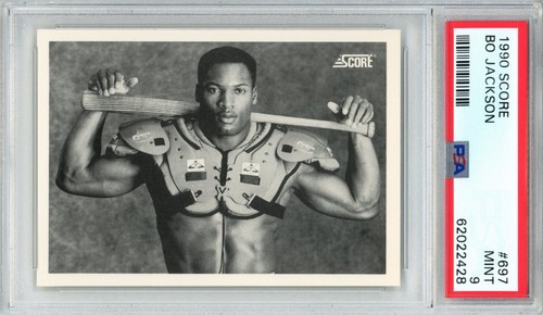 1990 Score Bo Jackson #697 PSA 9 MINT | eBay