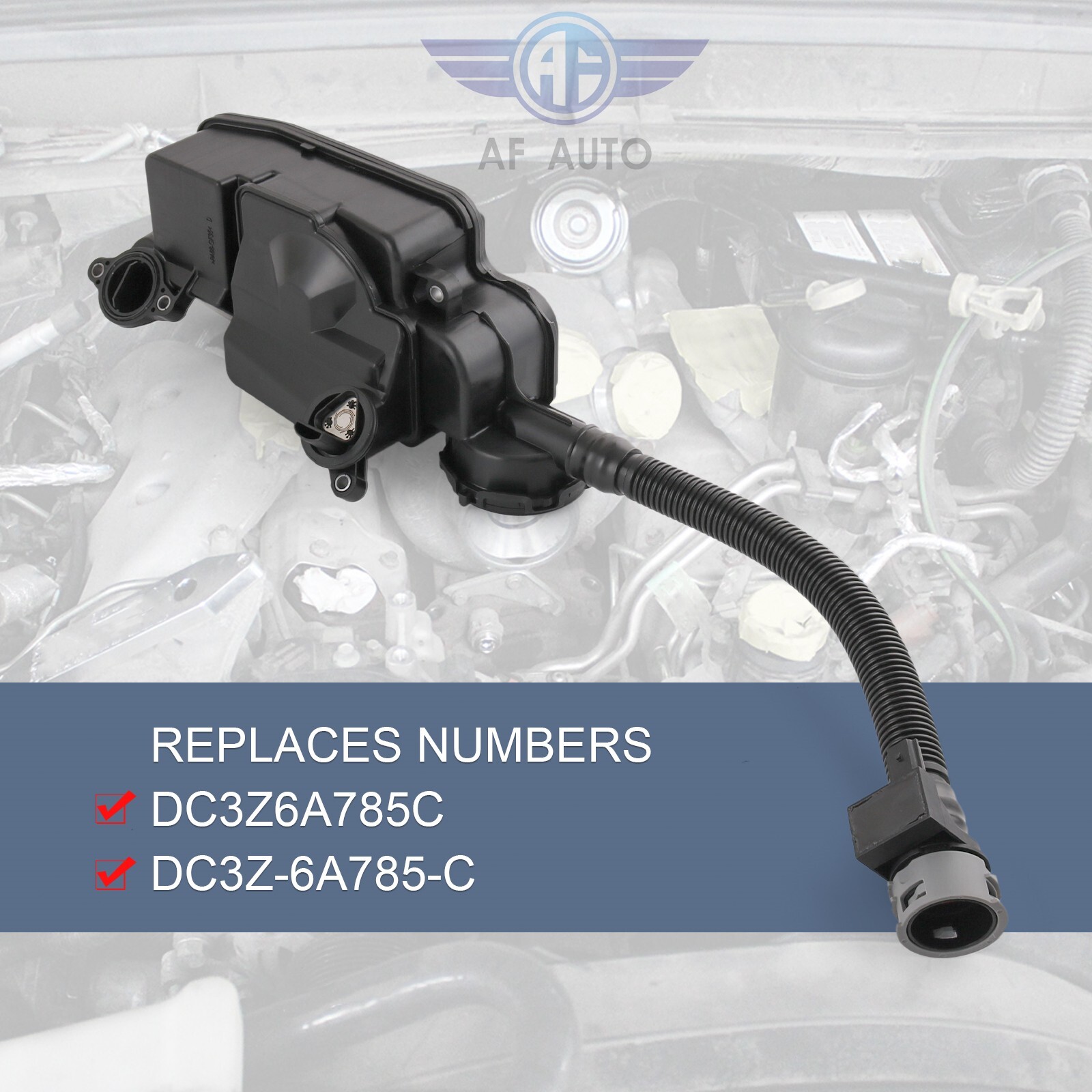 For 2011-2016 F250 F350 450 Super Duty 6.7L V8 Emission Oil Separator ...