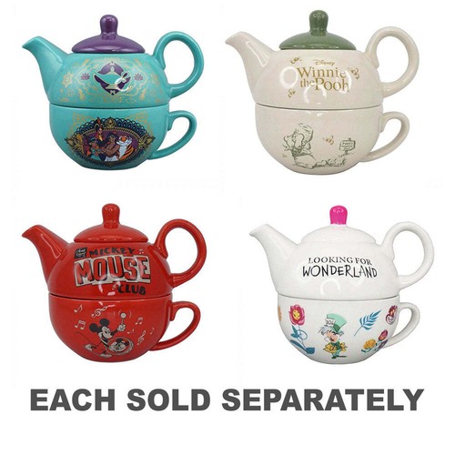 official Licensed Collectible Disney Tea Pots for one Set Ages 12+ and ...