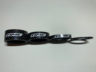 TIME Alpe D'Huez Scylon ADHX Headset Carbon Spacer Kit 15/10/5/2mm NEW ...